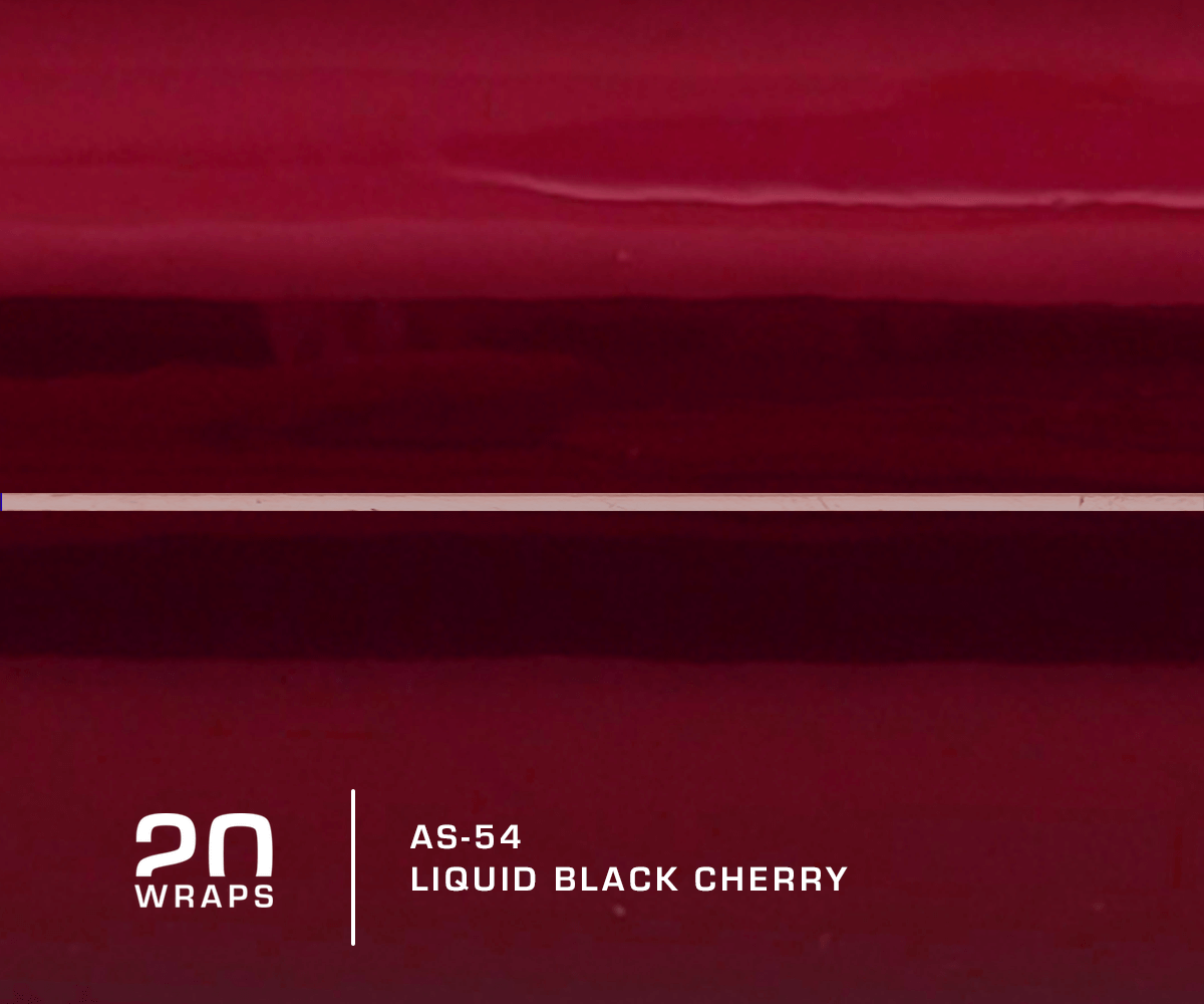 20WRAPS AS-54 Liquid Black Cherry Wrap Folie | WrapSupply