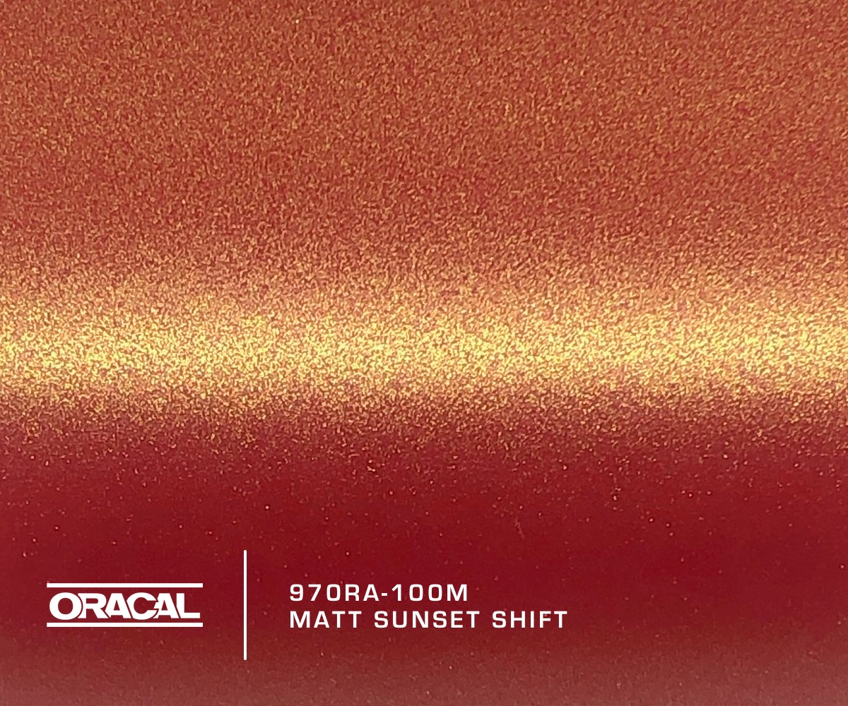 Oracal 970RA-100M Matt Sunset Shift Wrap film | WrapSupply
