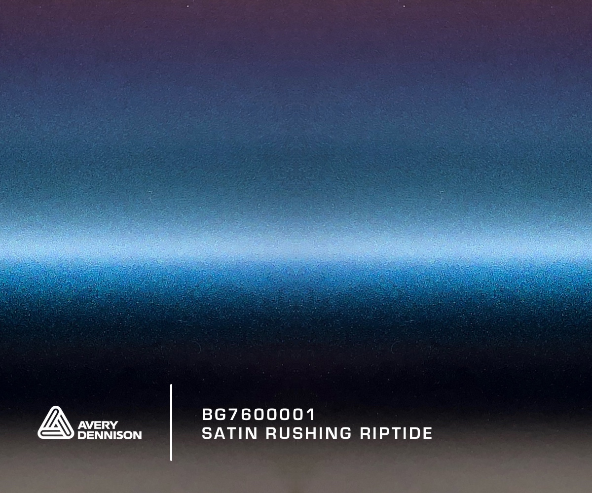 Avery Satin Rushing Riptide Wrap folie | WrapSupply