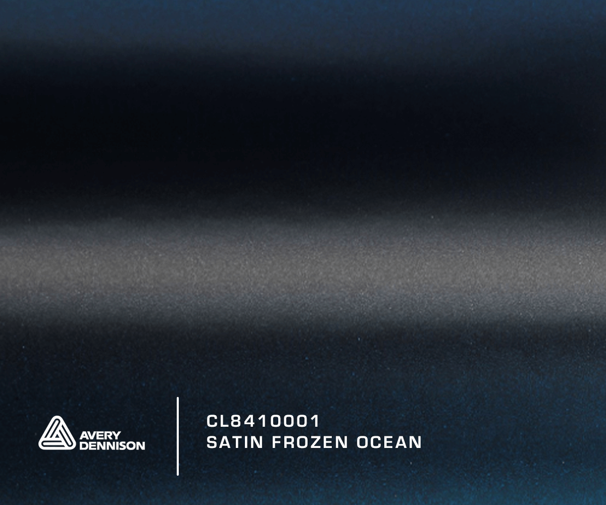 Avery Satin Frozen Ocean Wrap folie | WrapSupply