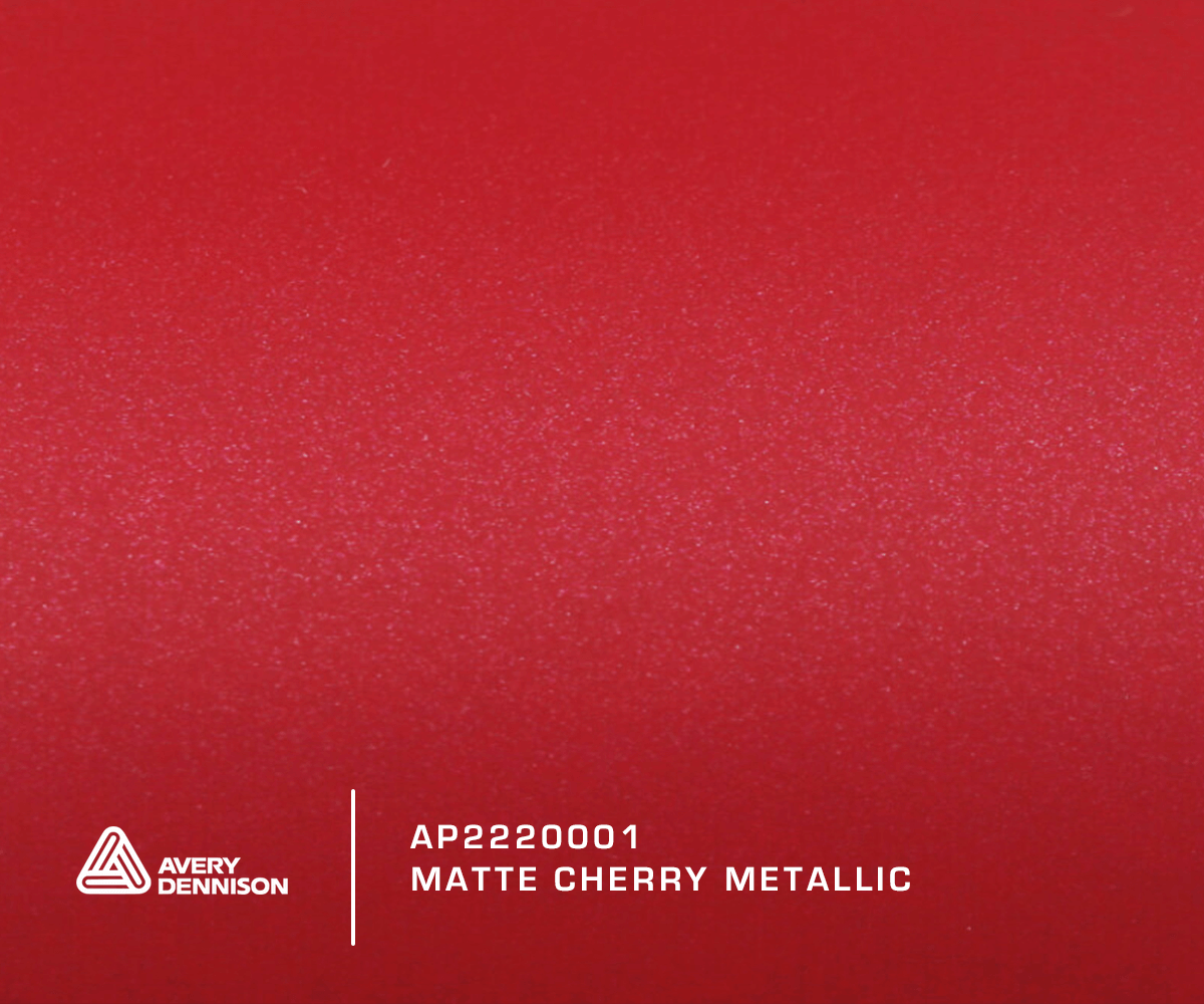 Avery Supreme Matte Cherry Metallic Wrap folie | WrapSupply