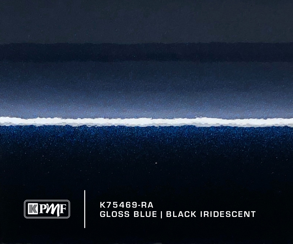 KPMF K75469 Gloss Blue I Black Iridescent Wrap film | WrapSupply