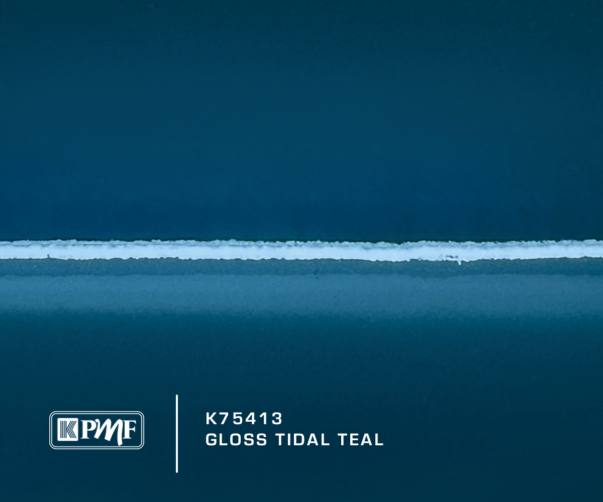 KPMF K75413 Gloss Tidal Teal Wrap film | WrapSupply