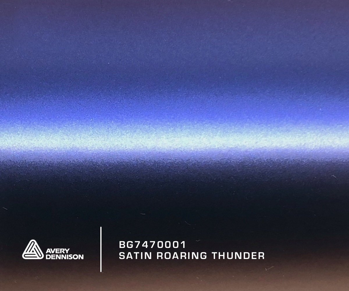 Avery Satin Roaring Thunder Wrap folie | WrapSupply