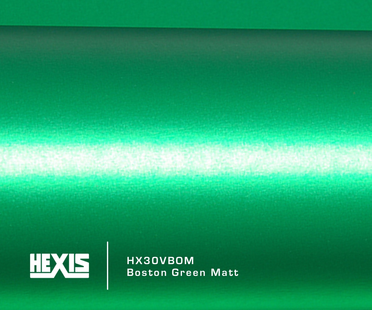 HEXIS® SKINTAC HX30VBOM Boston Green Matt Wrap folie | WrapSupply