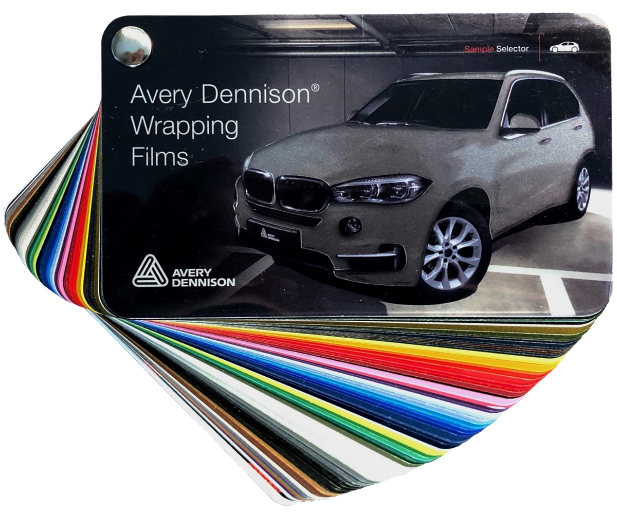 Avery Supreme Wrapping Film kleurenwaaier | WrapSupply