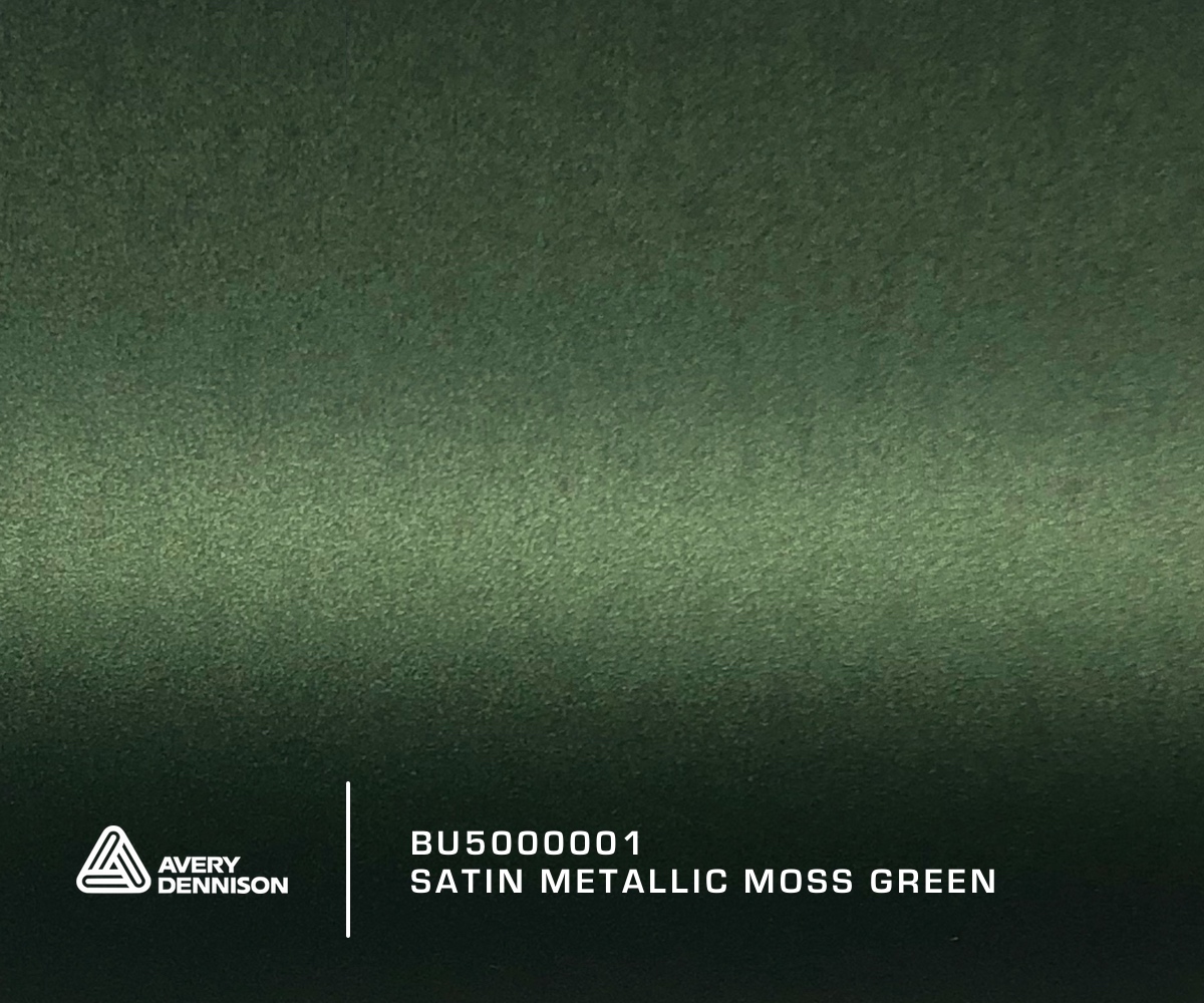 Avery Supreme Matte Metallic Moss Green Wrap folie | WrapSupply