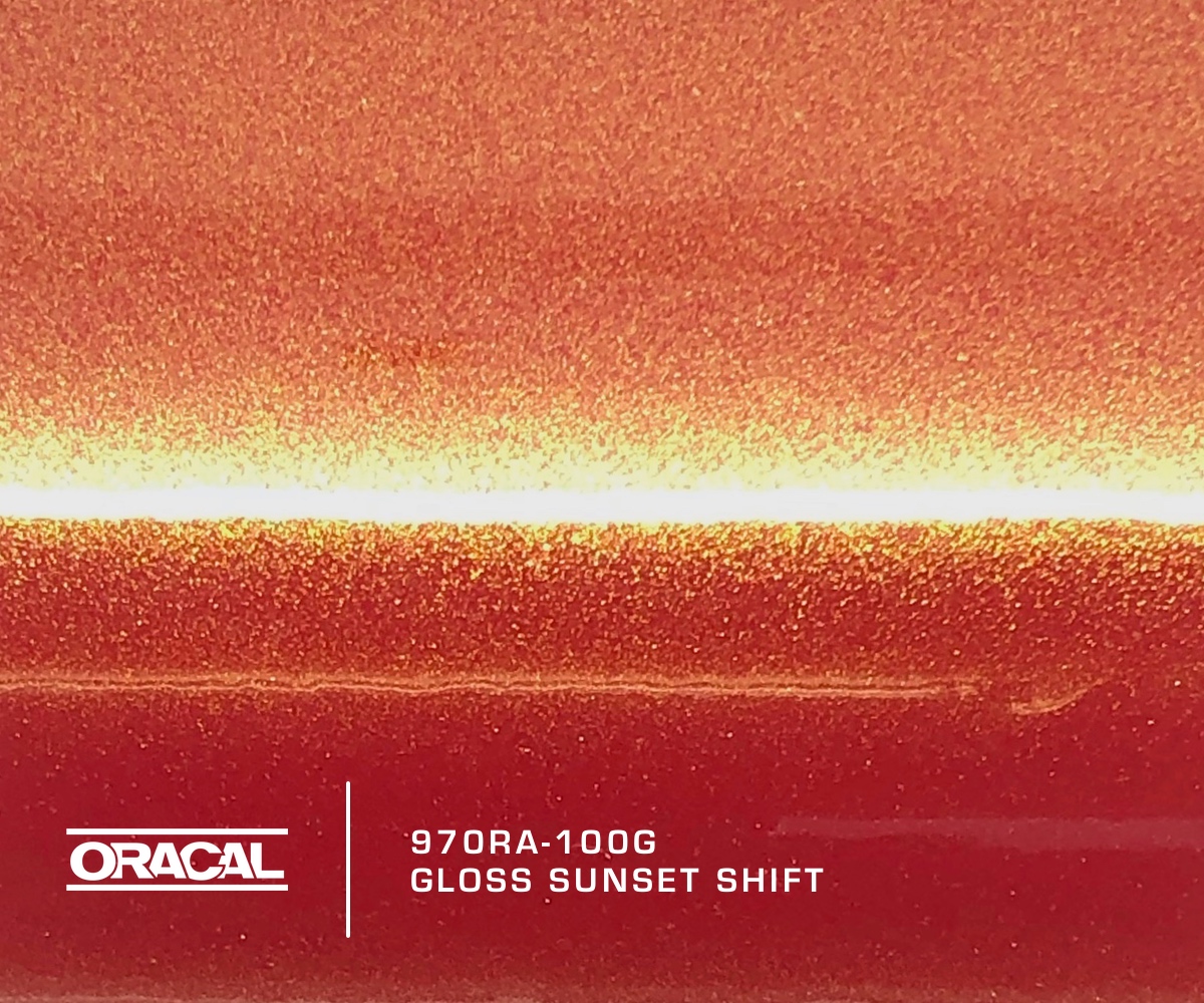 Oracal 970RA-100G Gloss Sunset Shift Wrap film | WrapSupply