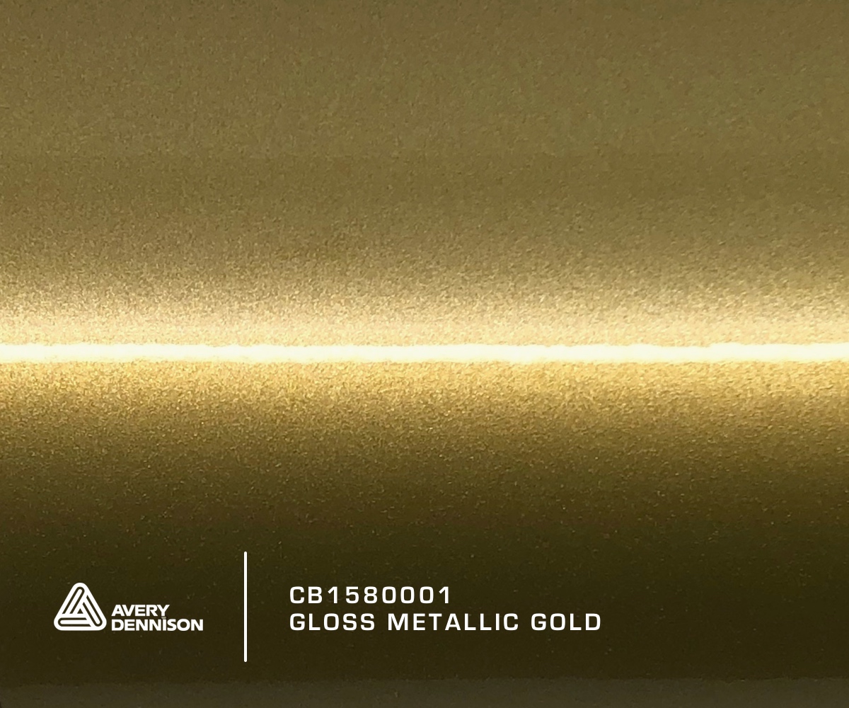 Avery Supreme Gloss Gold Metallic Wrap folie | WrapSupply