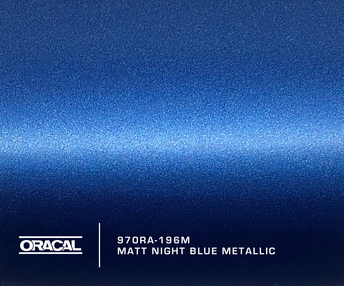 Oracal 970RA-196M Matt Night Blue Metallic Wrap film | WrapSupply