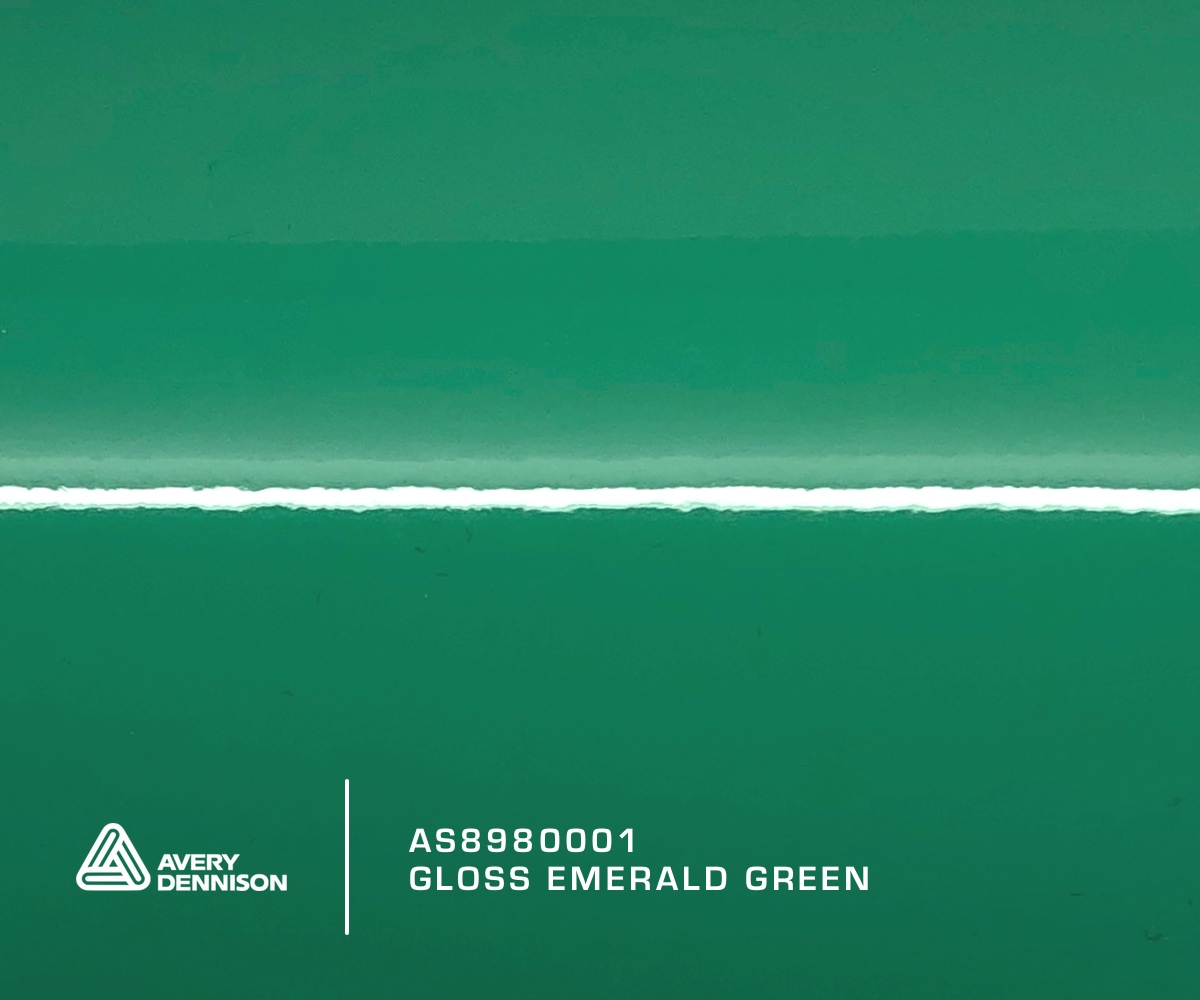 Avery Supreme Gloss Emerald Green Wrap folie | WrapSupply