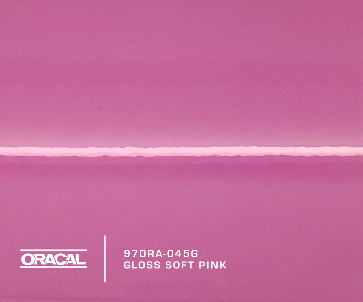 Oracal 970RA-045G Gloss Soft Pink Wrap film | WrapSupply