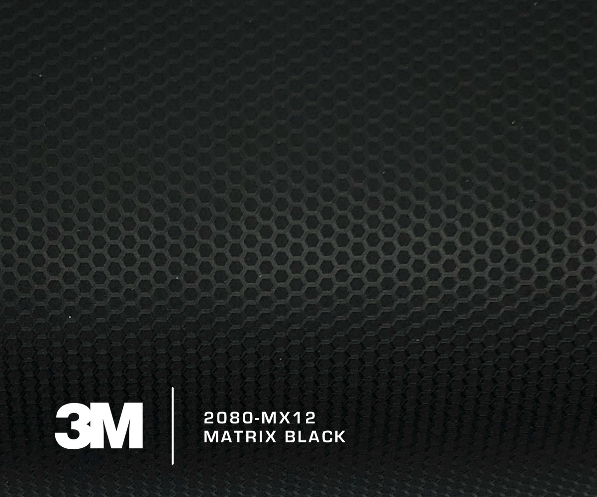 3M 2080-MX12 Matrix Black | WrapSupply