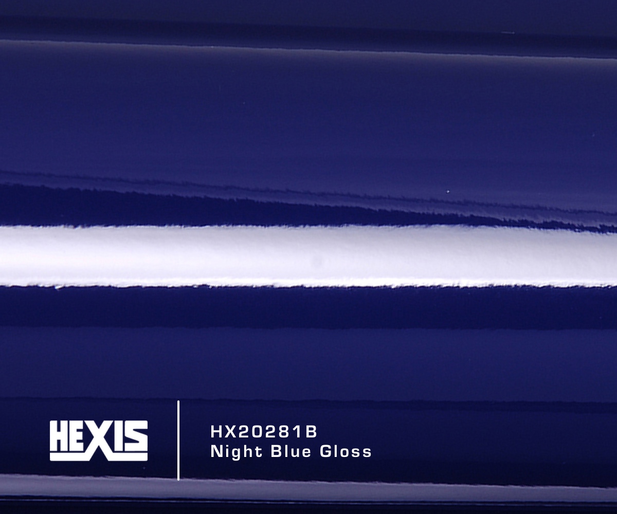 HEXIS® SKINTAC HX20281B Night Blue Gloss Wrap folie | WrapSupply