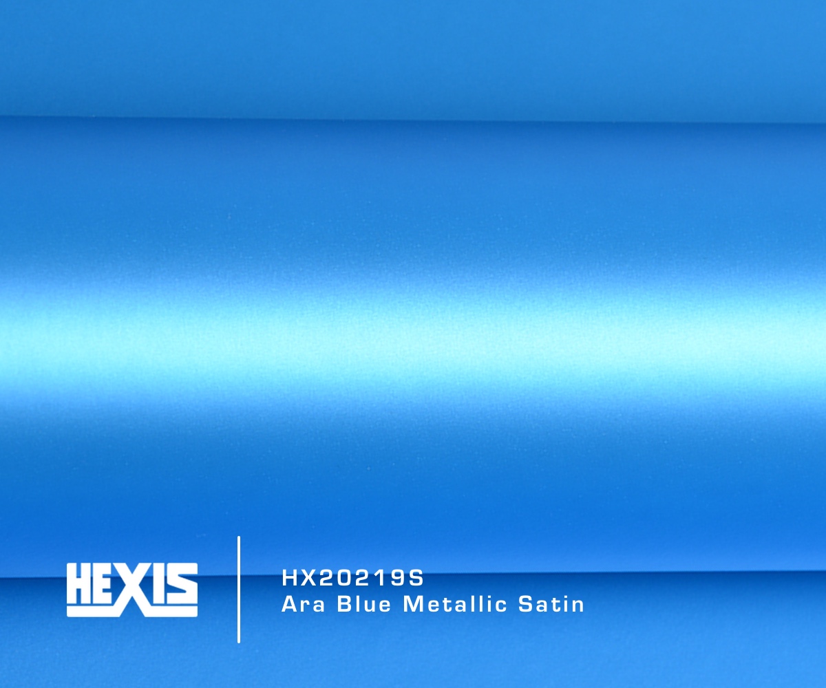 HEXIS® SKINTAC HX20219S Ara Blue Metallic Satin | WrapSupply