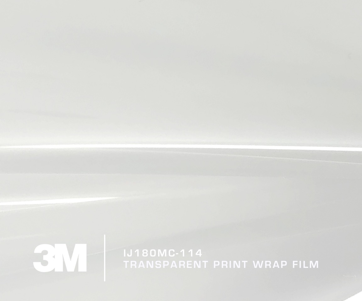 3M IJ180mC-114 Print Wrap Film Transparant | WrapSupply