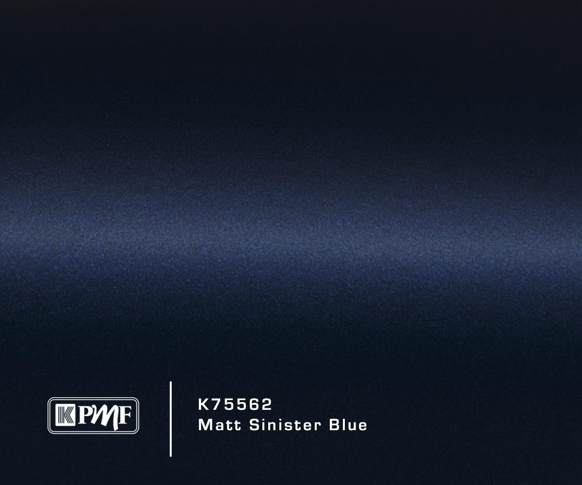 KPMF K75562 Matt Sinister Blue Wrap film | WrapSupply