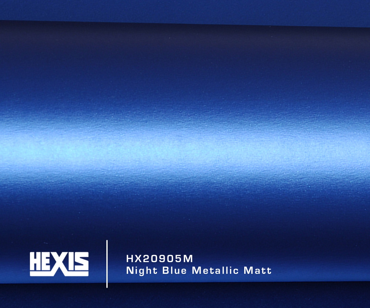 HEXIS® SKINTAC HX20905M Night Blue Met Matt Wrap folie | WrapSupply